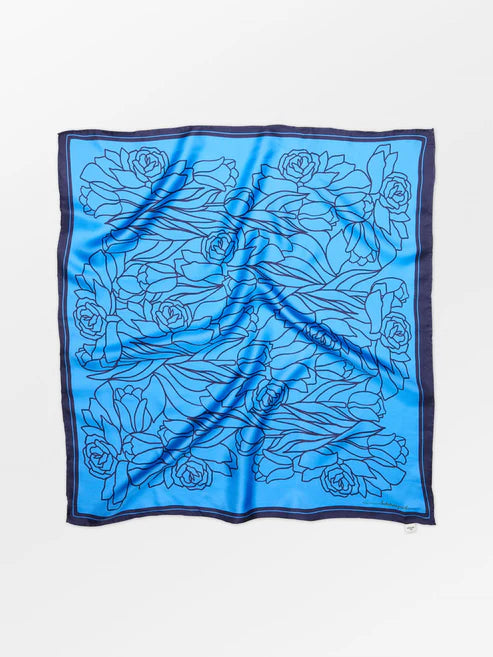 Stencia Tulip Sia Scarf - Azure Blue – Ediit